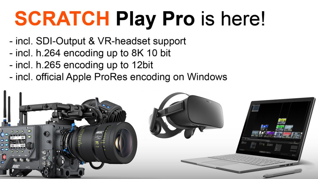 Assimilate SCRATCH Play Pro released! » ASSIMILATE